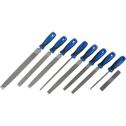 Aurora Tools File Set with Handles, 9 Pcs | Aurora Tools
