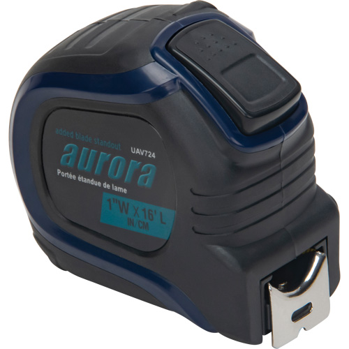 Tape Measure, 1" x 16', Imperial & Metric Graduations, UAV724 | Aurora ...