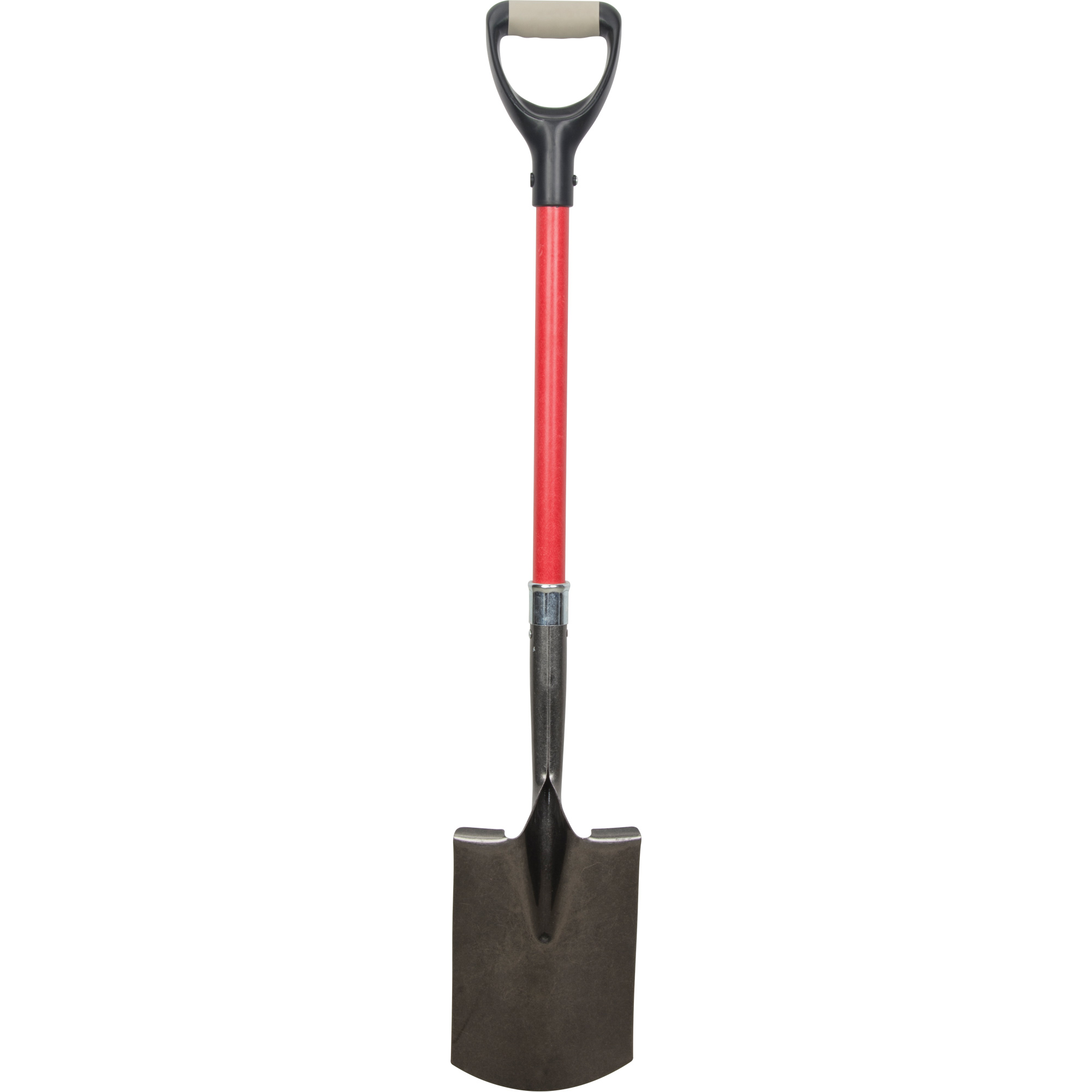 Heavy-Duty Shovels, Fibreglass, Carbon Steel Blade, D-Grip Handle, 30-1 ...