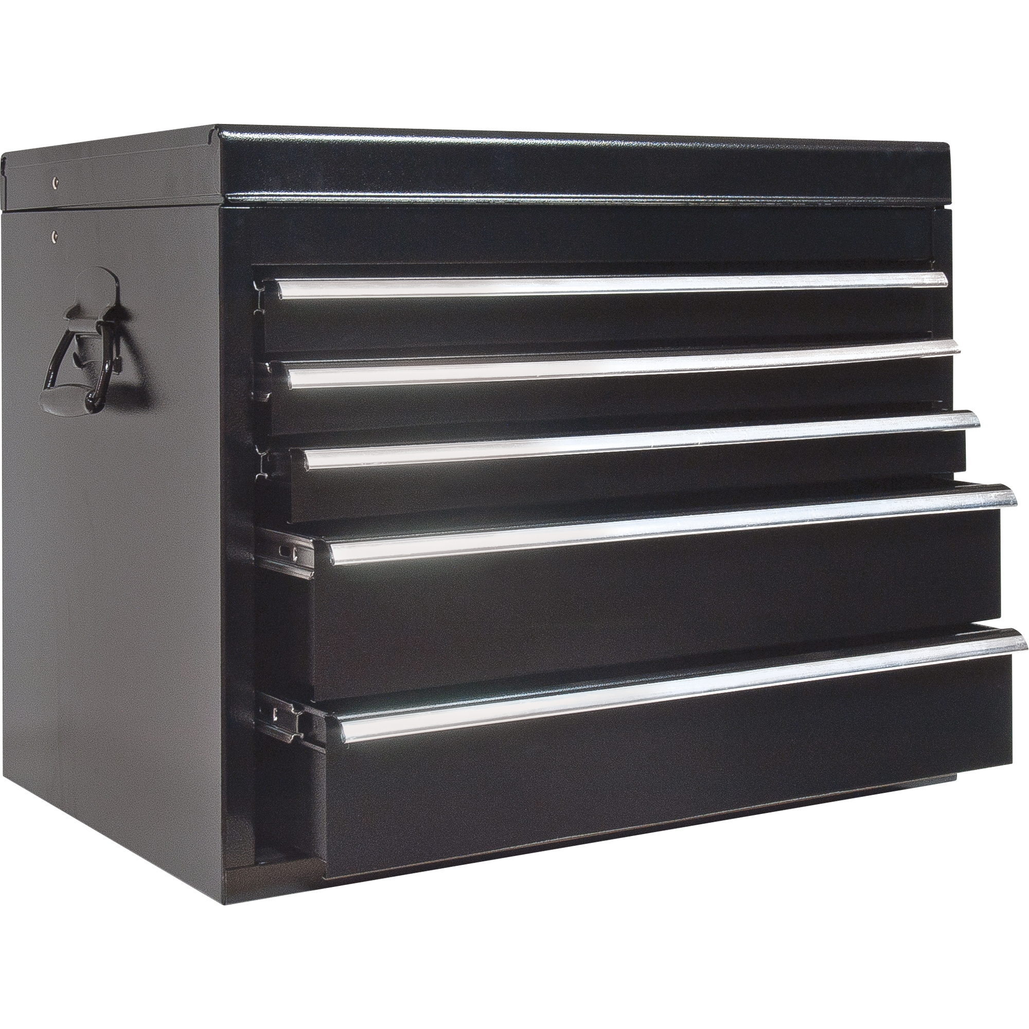 Aurora Tools Road Chests, 34" W, 5 Drawers, Black | Aurora Tools