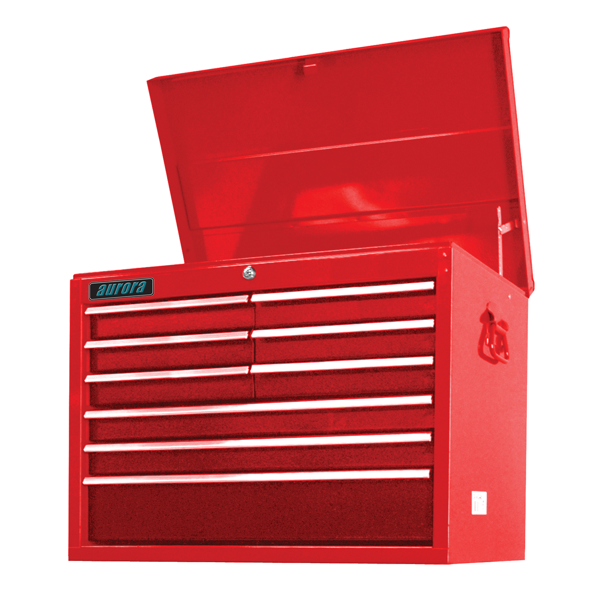 ATB500 Tool Chest, 27" W, 9 Drawers, Red, TEQ626 | Aurora Tools