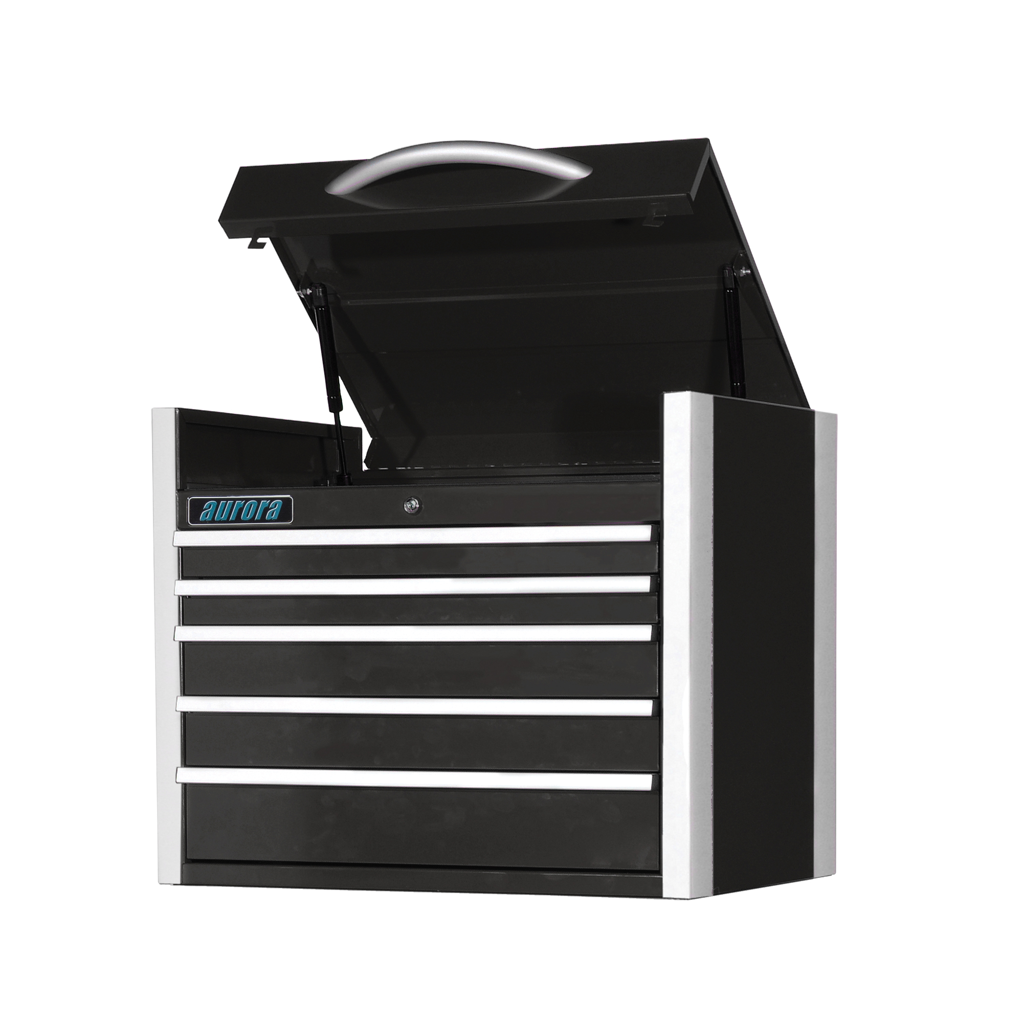 ATB600 Super Heavy-Duty Tool Chest, 27" W, 5 Drawers, Black, TEQ730 ...