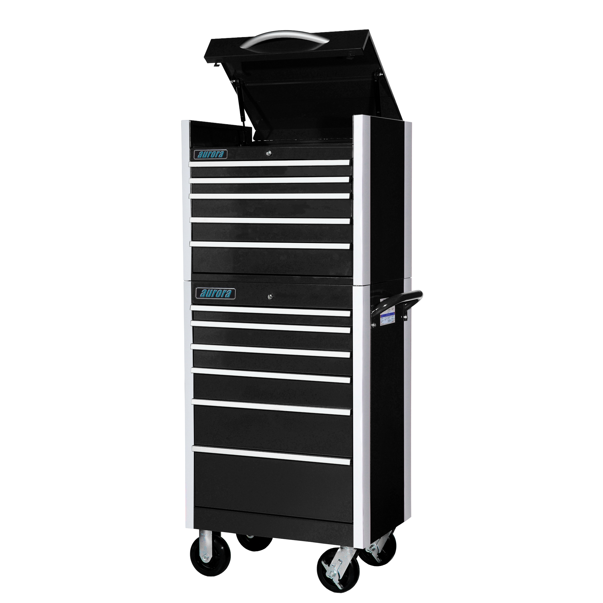 ATB600 Super Heavy-Duty Tool Chest, 27" W, 5 Drawers, Black, TEQ730 ...