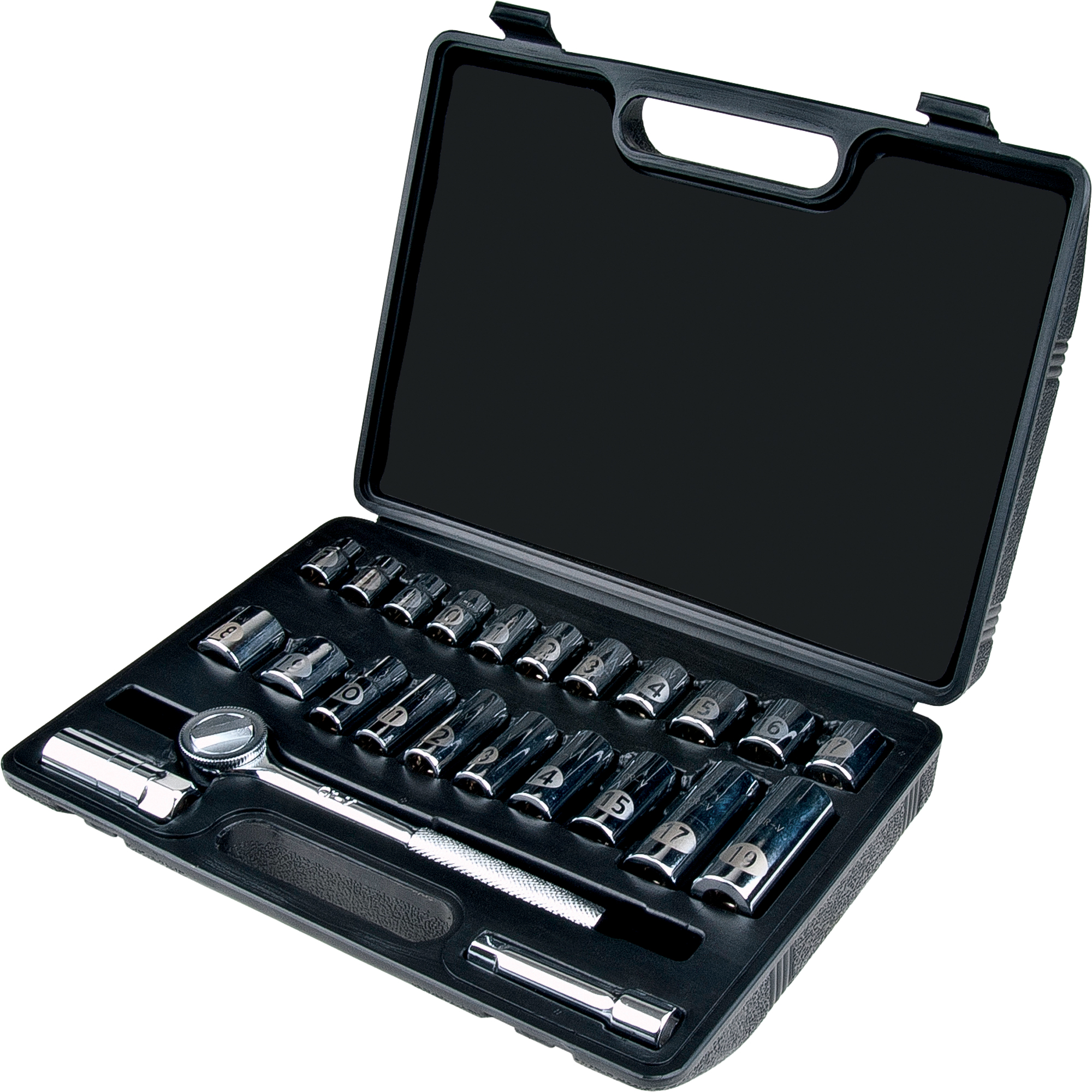 Aurora Tools Metric Socket Set, 24 Pcs, 3/8" Drive Size, Deep | Aurora ...