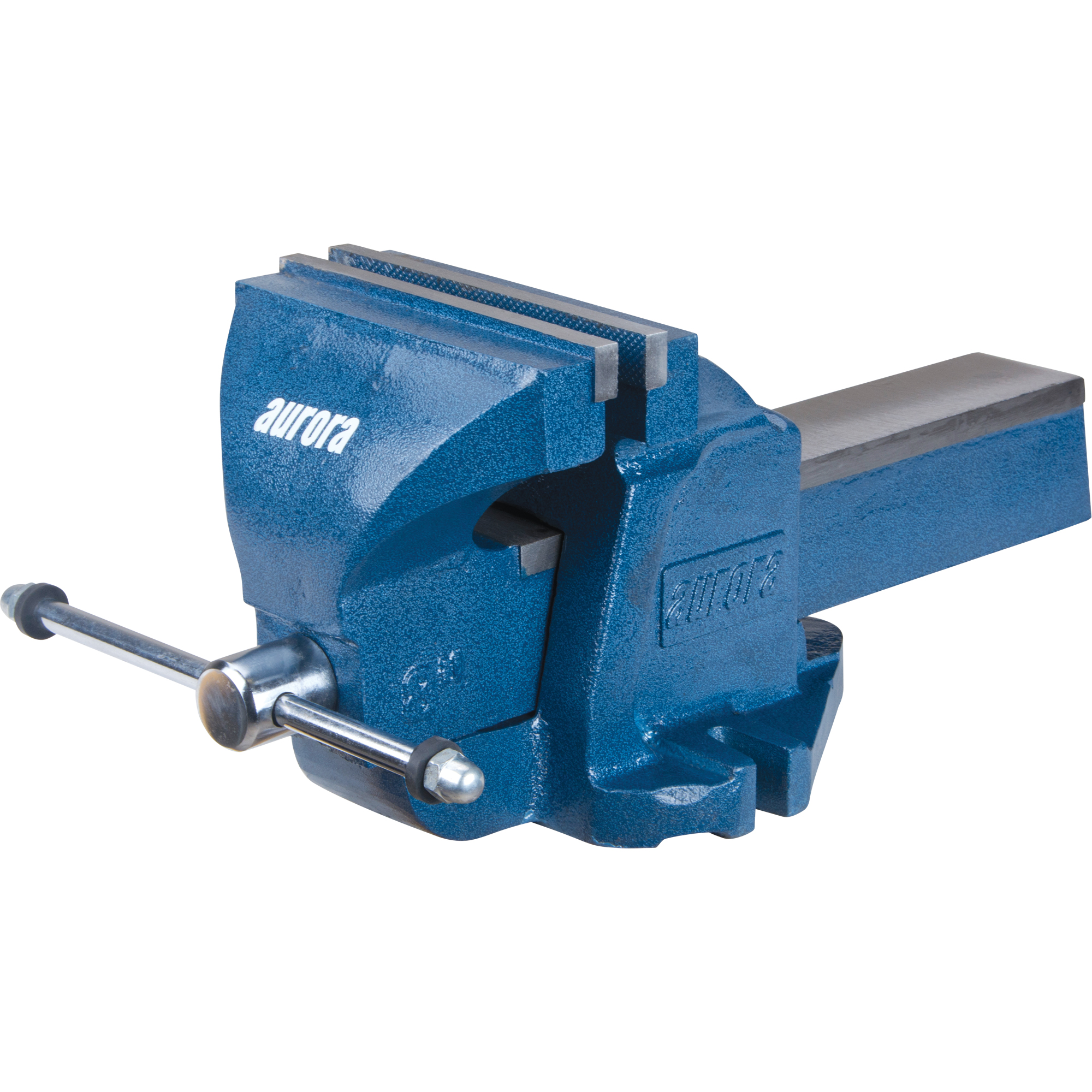 Heavy-Duty Bench Vise, 8" Jaw Width, 4" Throat Depth, TYL096 | Aurora Tools