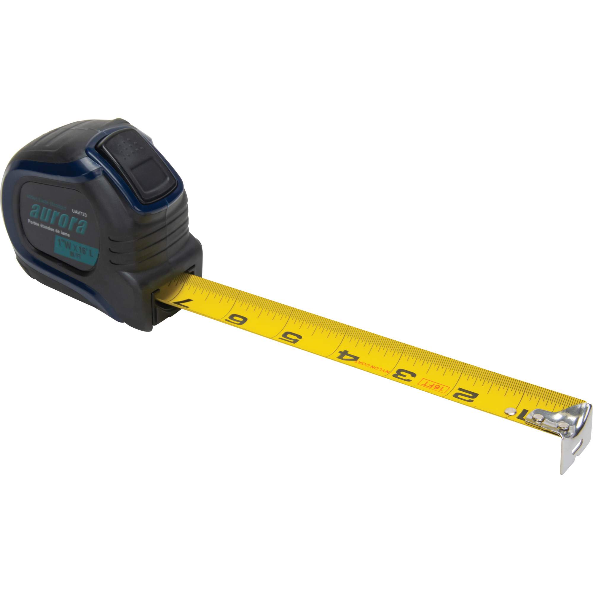 Aurora Tools Tape Measure, 1" x 16', Imperial Graduations | Aurora Tools